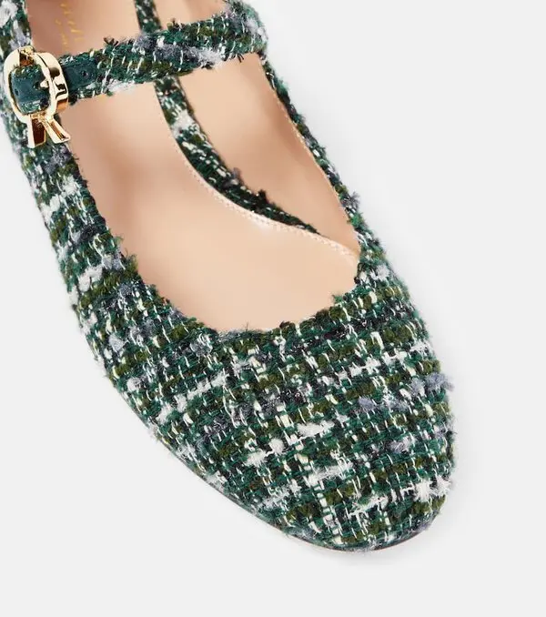 GIANVITO ROSSI Mary Jane Flats