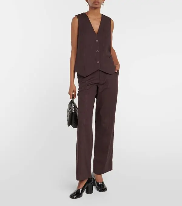 SIR. Guillaume Pinstriped Vest