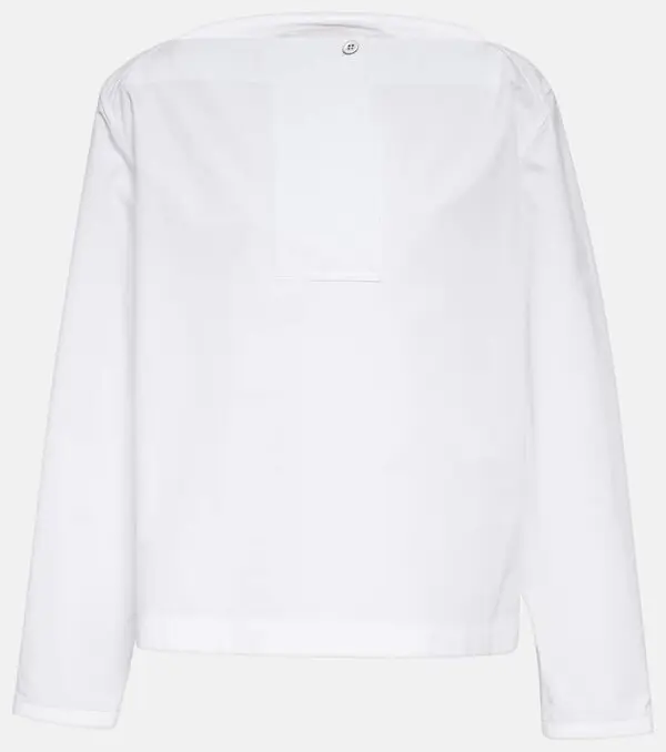 JIL SANDER Cotton Poplin Top