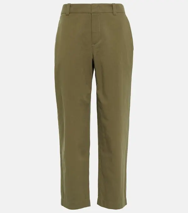Vince Mid-rise Cropped Pants