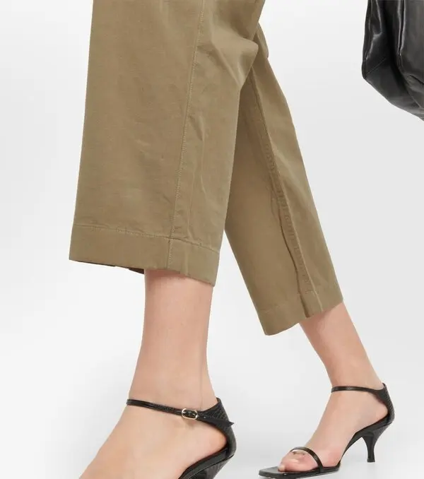 Vince Mid-rise Cropped Pants