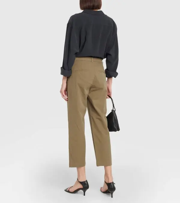 Vince Mid-rise Cropped Pants