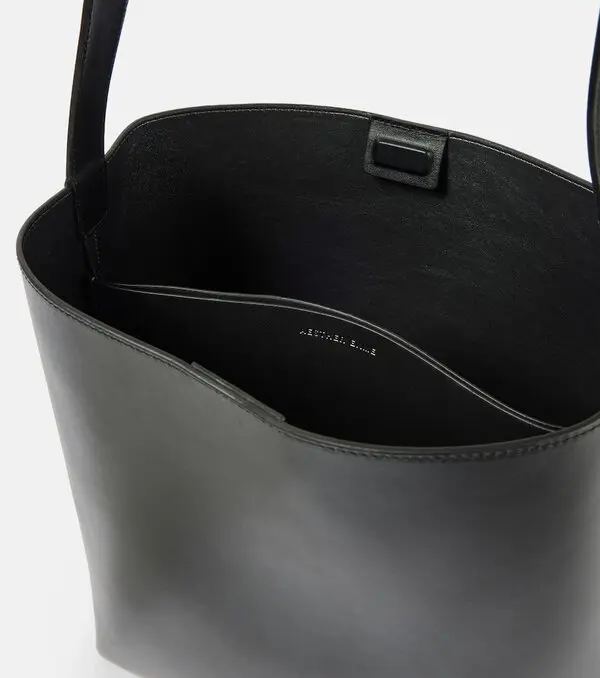 AESTHER EKME Large Leather Tote Bag - Black