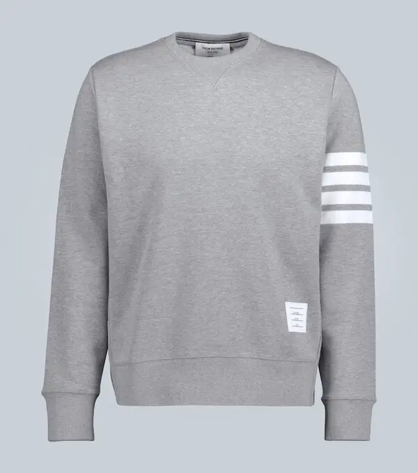 Thom Browne 4-bar Classic Sweatshirt - Grey