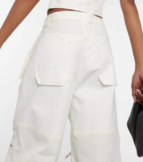 DION LEE Workwear Cotton-blend Pants
