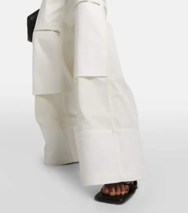 DION LEE Workwear Cotton-blend Pants