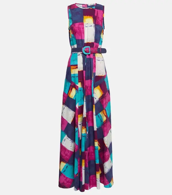 Diane Von Furstenberg Elliot Printed Maxi Dress - Multicoloured