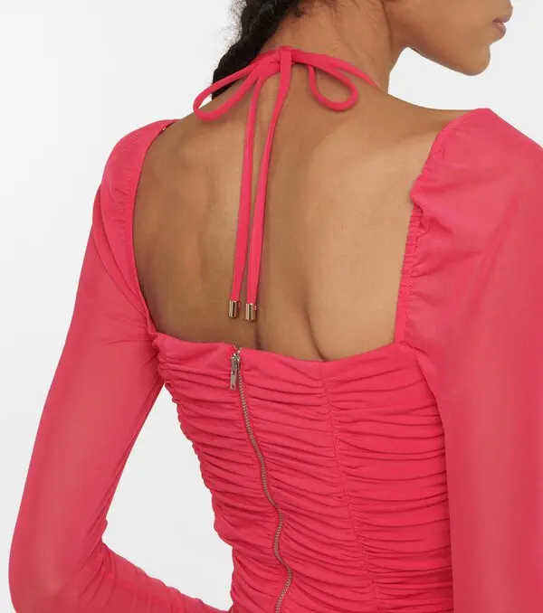 SELF-PORTRAIT Stretch-jersey Top