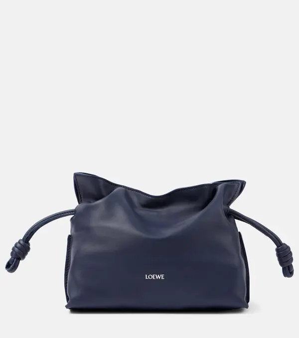 Loewe Flamenco Mini Leather Clutch