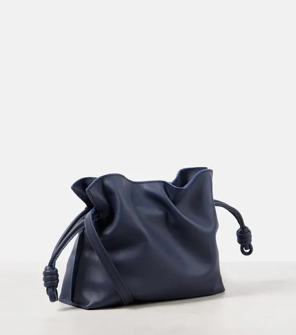 Loewe Flamenco Mini Leather Clutch