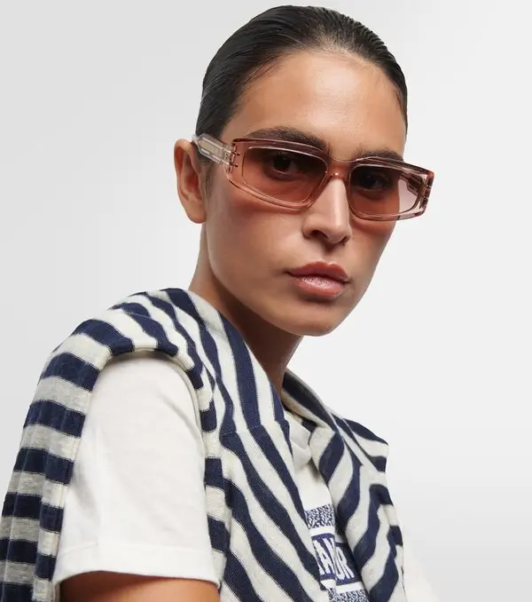 Dior Diorsignature S9u Rectangular Sunglasses - Pink