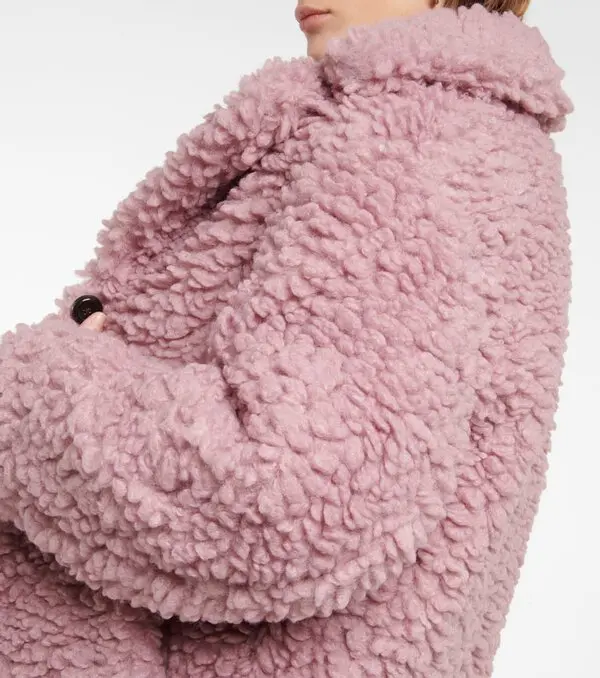 Isabel Marant Étoile Sabrinega Teddy Coat