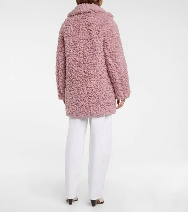 Isabel Marant Étoile Sabrinega Teddy Coat