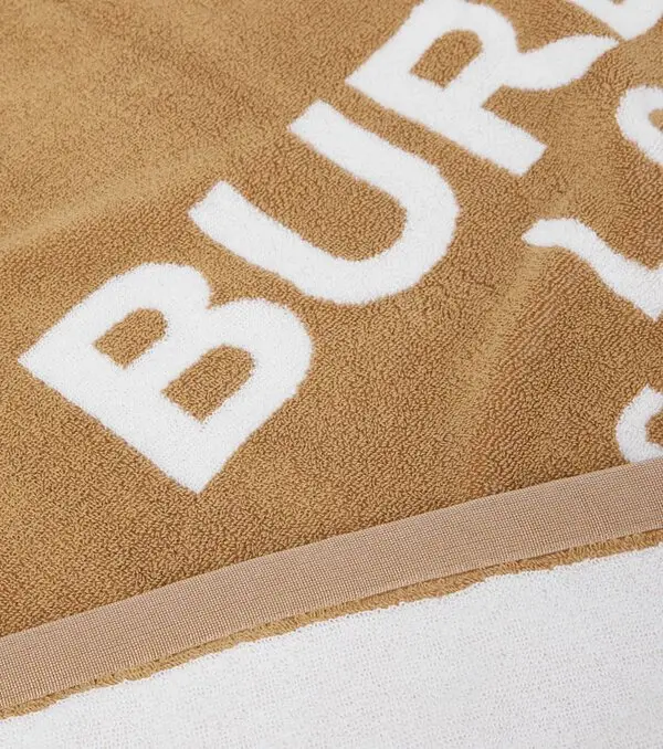 Burberry Location Cotton Jacquard Towel