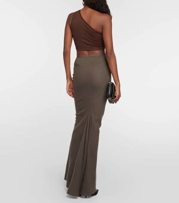 Rick Owens Athena One-shoulder Cropped Top