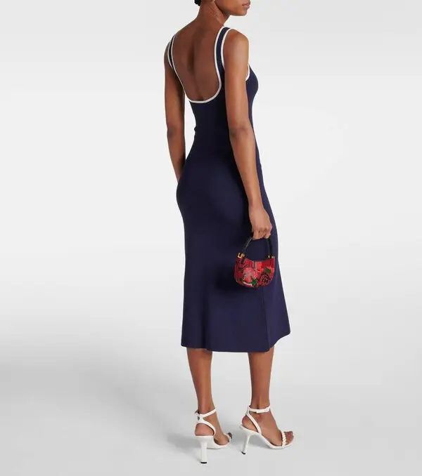 Staud Paityn Midi Dress