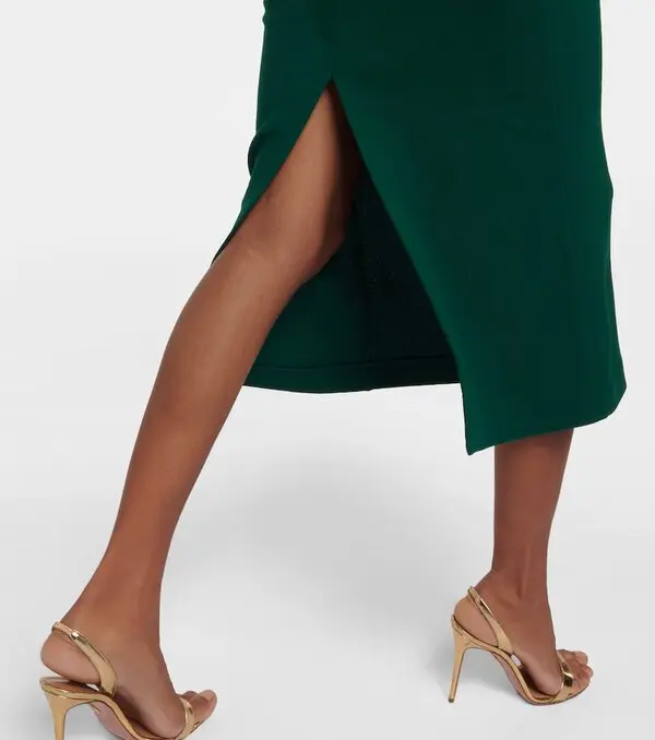 Roland Mouret Moon Wool Midi Dress