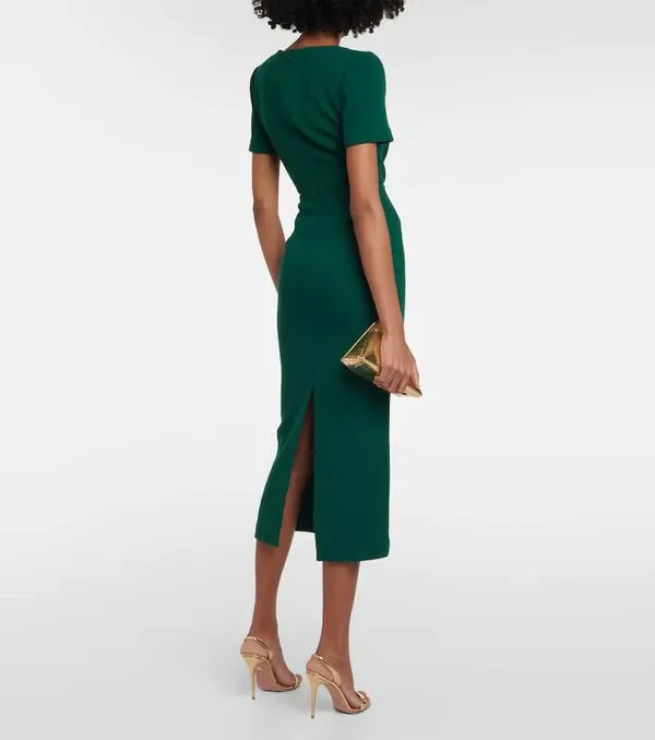 Roland Mouret Moon Wool Midi Dress