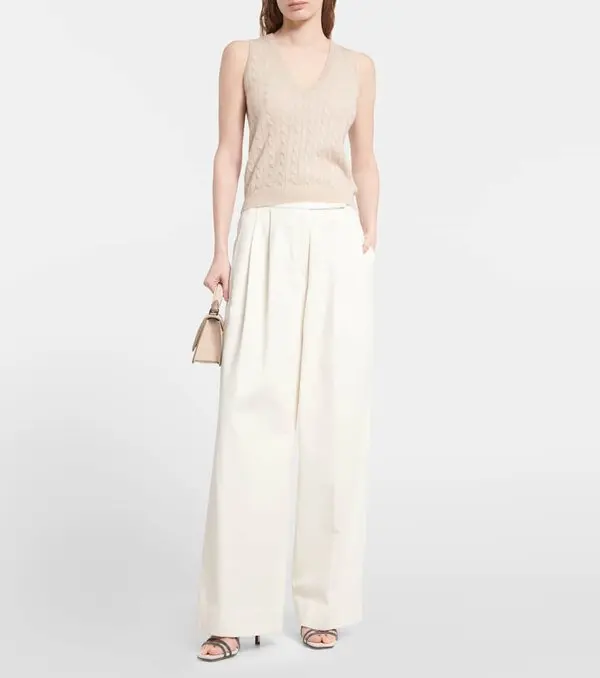 Brunello Cucinelli Embellished Leather Sandals
