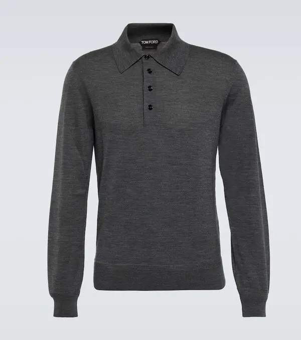 TOM FORD Wool Polo Shirt