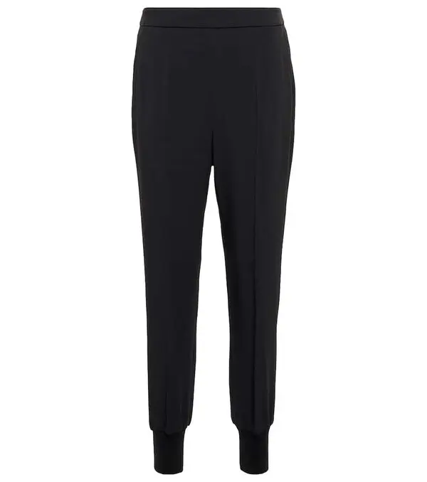 Stella McCartney Julia High-rise Tapered Pants - Black