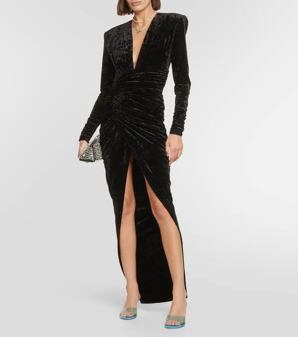 Alexandre Vauthier Velvet Gown