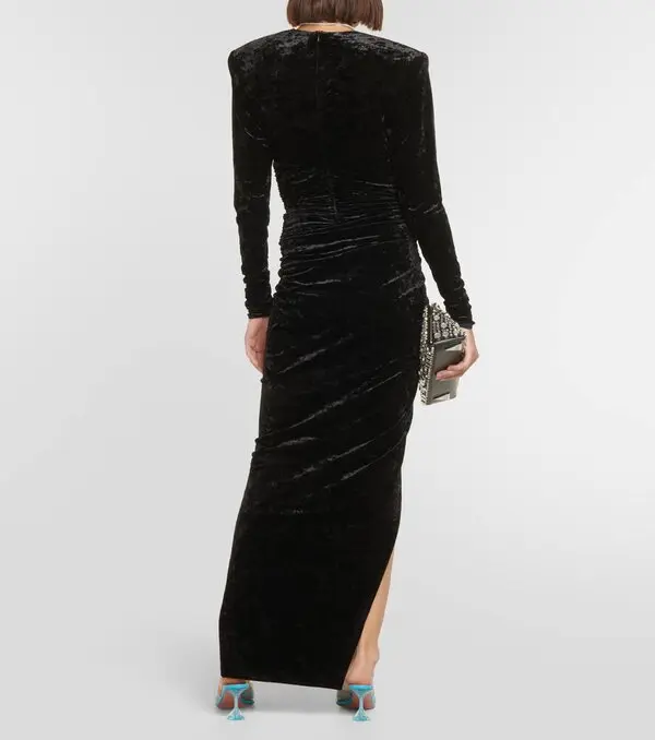 Alexandre Vauthier Velvet Gown