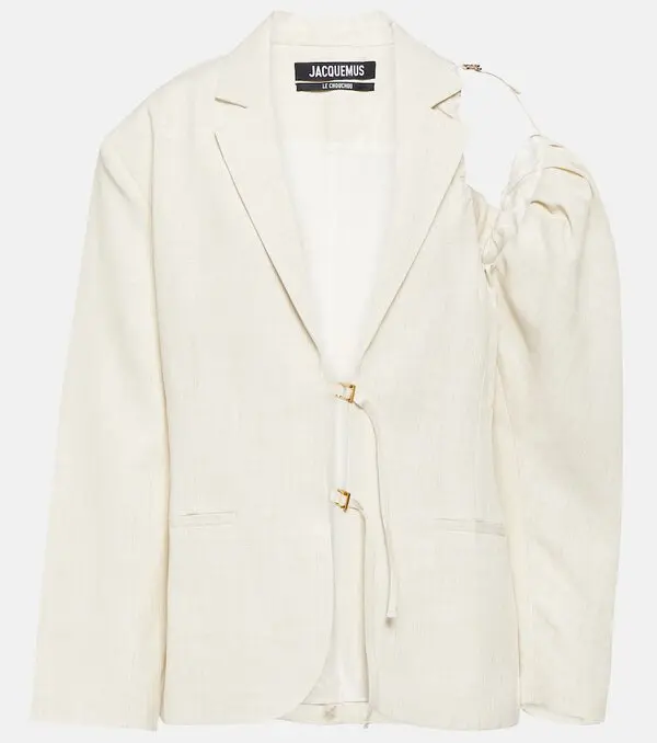 Jacquemus La Veste Galliga Blazer - White