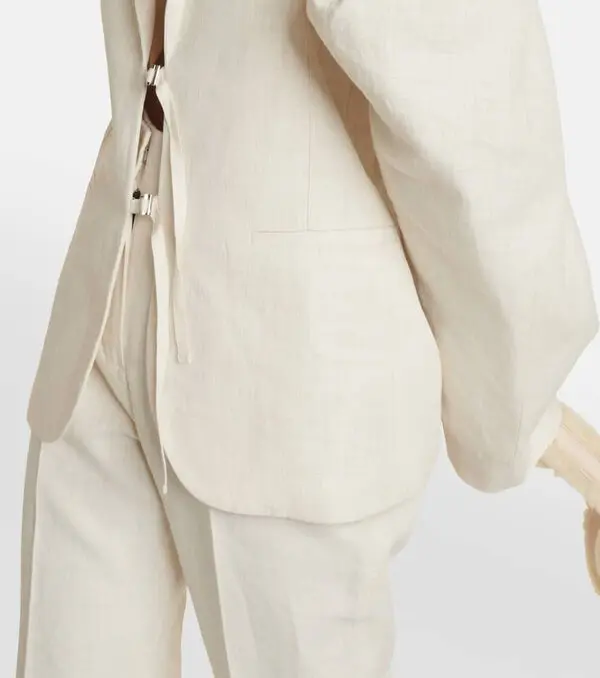 Jacquemus La Veste Galliga Blazer - White
