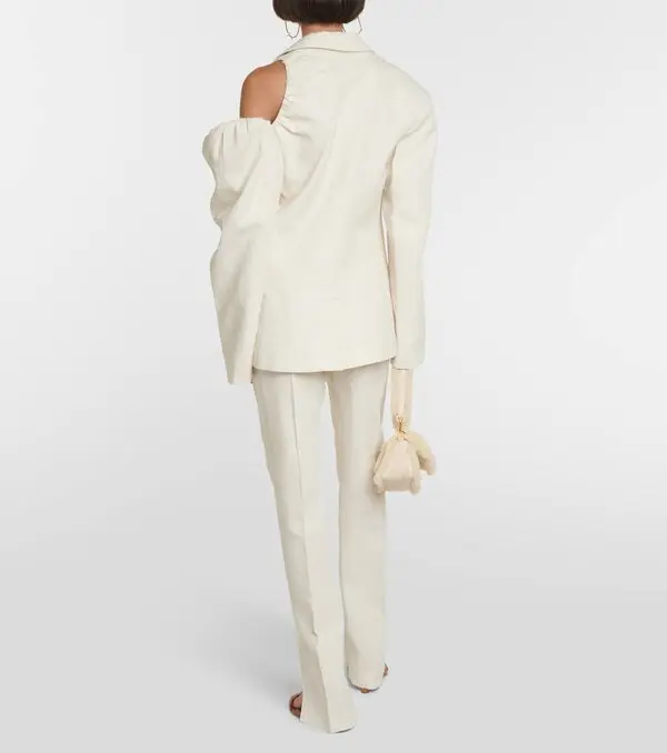 Jacquemus La Veste Galliga Blazer - White