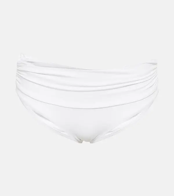 Melissa Odabash Bel Air Low-rise Bikini Bottom - White