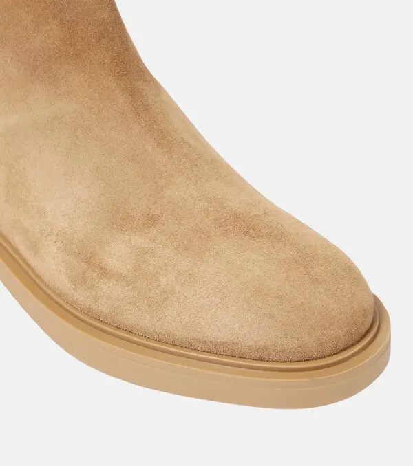 GIANVITO ROSSI Lexington Suede Ankle Boots