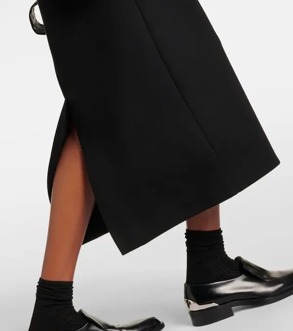 Max Mara Jersey Midi Skirt