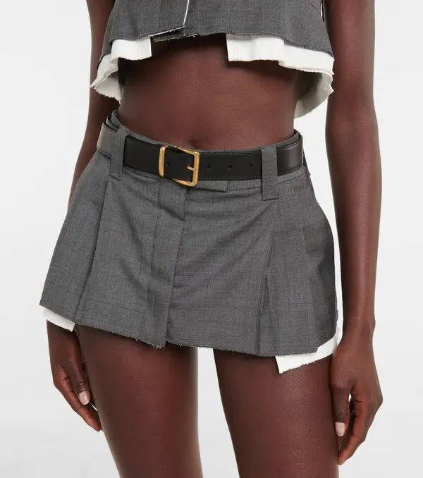 Miu Miu Leather Belt - Multicoloured