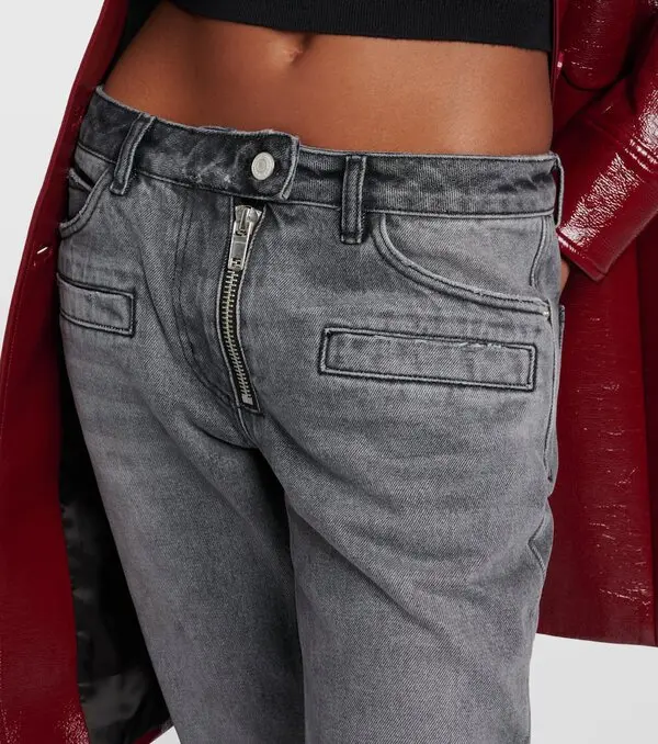 COURREGES Low-rise Straight Jeans