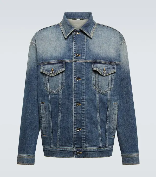 Dolce & Gabbana Cotton Denim Jacket