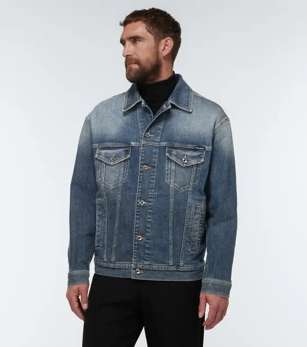 Dolce & Gabbana Cotton Denim Jacket
