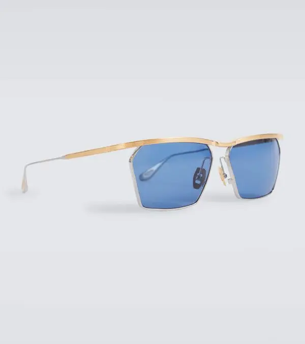 JACQUES MARIE MAGE Bresson Rectangular Sunglasses