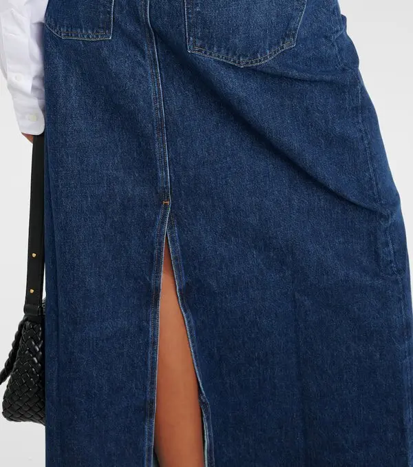 AGOLDE Hilla Denim Maxi Skirt
