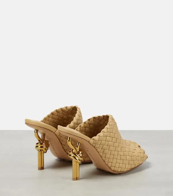 Bottega Veneta Knot Leather Mules