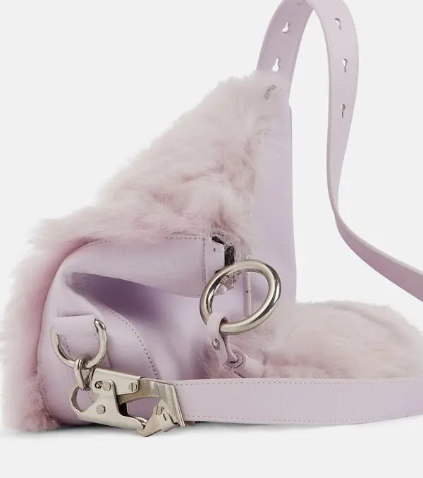 Burberry Knight Small Leather Crossbody Bag