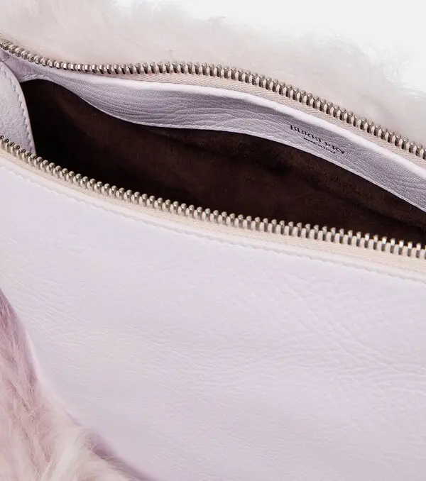 Burberry Knight Small Leather Crossbody Bag