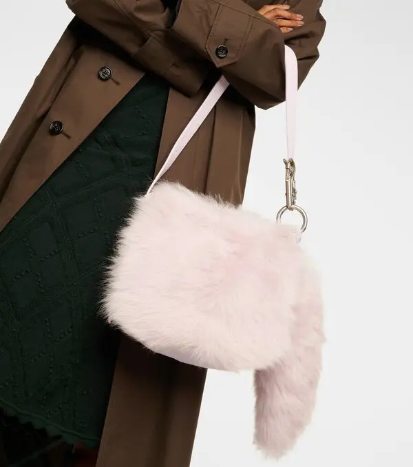 Burberry Knight Small Leather Crossbody Bag