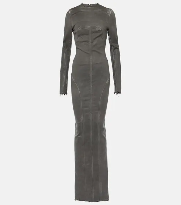 Rick Owens Denim Gown