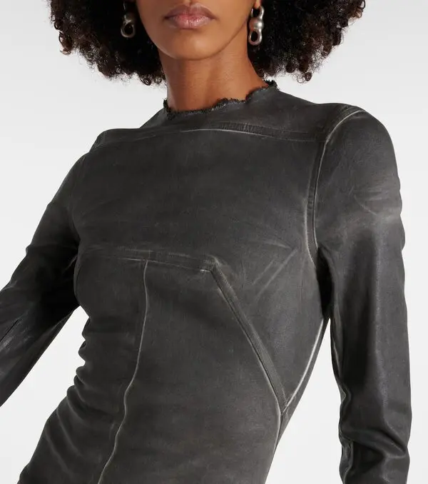 Rick Owens Denim Gown