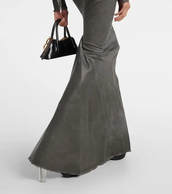 Rick Owens Denim Gown