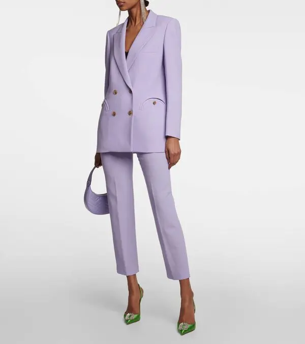 BLAZÉ MILANO Straight Virgin Wool Pants