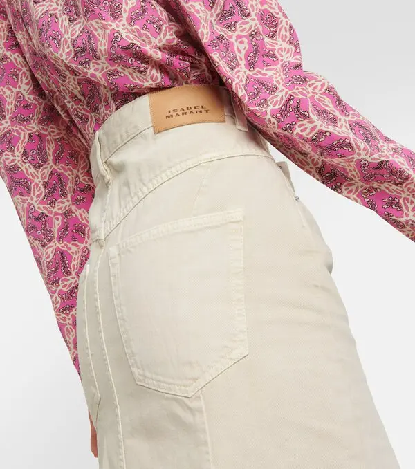 Isabel Marant Étoile Nyda Denim Midi Skirt