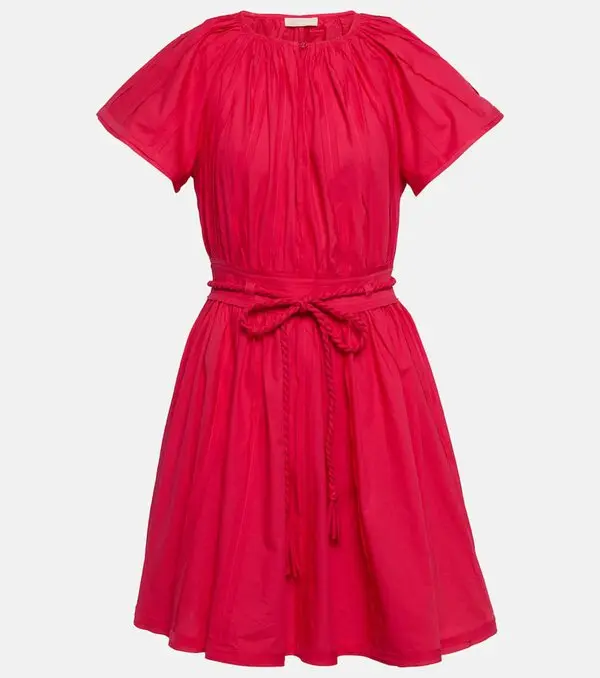 Ulla Johnson Jessa Cotton Poplin Minidress