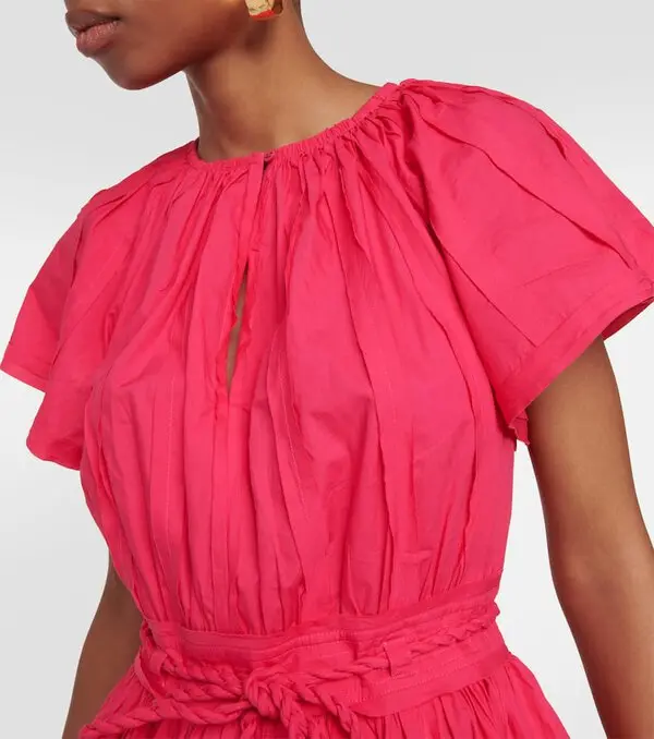 Ulla Johnson Jessa Cotton Poplin Minidress